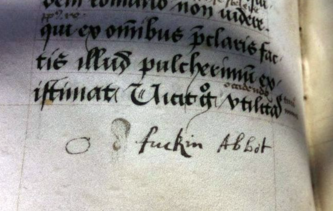 The Naughty Side of History: Medieval Swear Words – Beyond Death